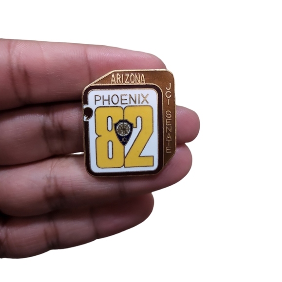 Accessories | Vintage Gold Toned 1982 Phoenix Arizona Jci Senate Pin ...